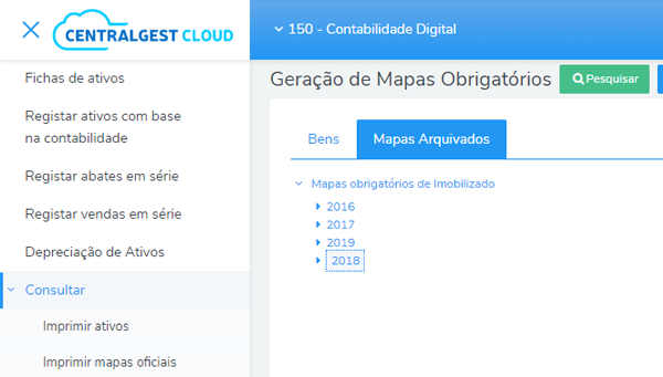 Software de Gestão de Ativos Online | CentralGest Cloud