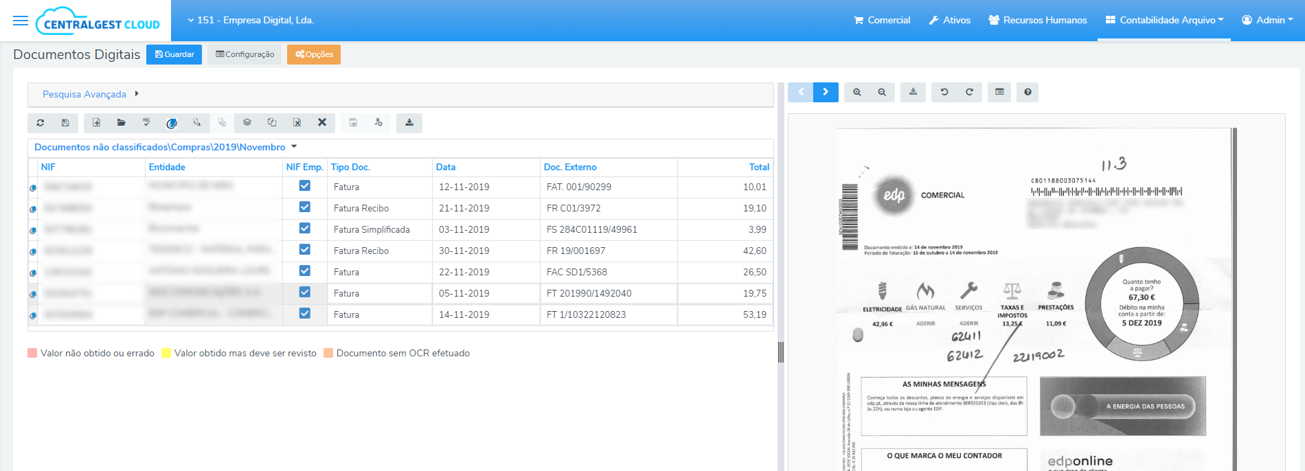 Software de Arquivo Digital Online | CentralGest Cloud